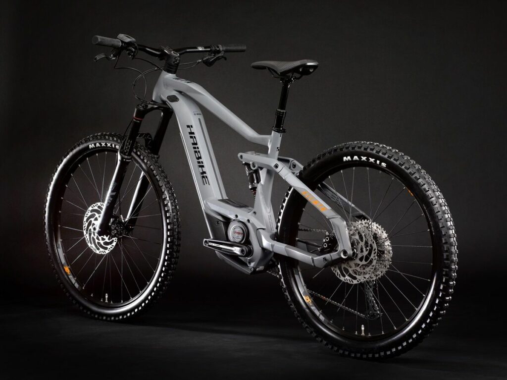 Buy a Haibike AllMtn 4 Full Sus Electric Mountain Bike 2021 from E ...