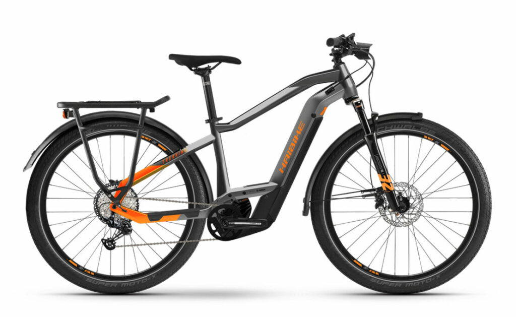 Buy a Haibike Trekking 10 HIGH Hybrid Electric Bike 2021 from E-Bikes ...