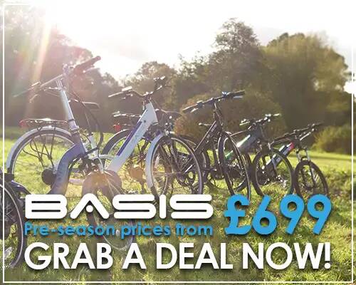 Electric Bikes Under £1000 - the Basis family has all bases covered