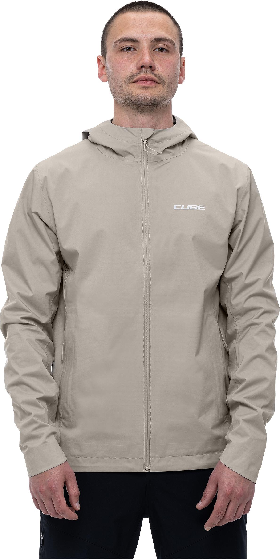 Cube Atx Storm Jacket Beige from E-Bikes Direct
