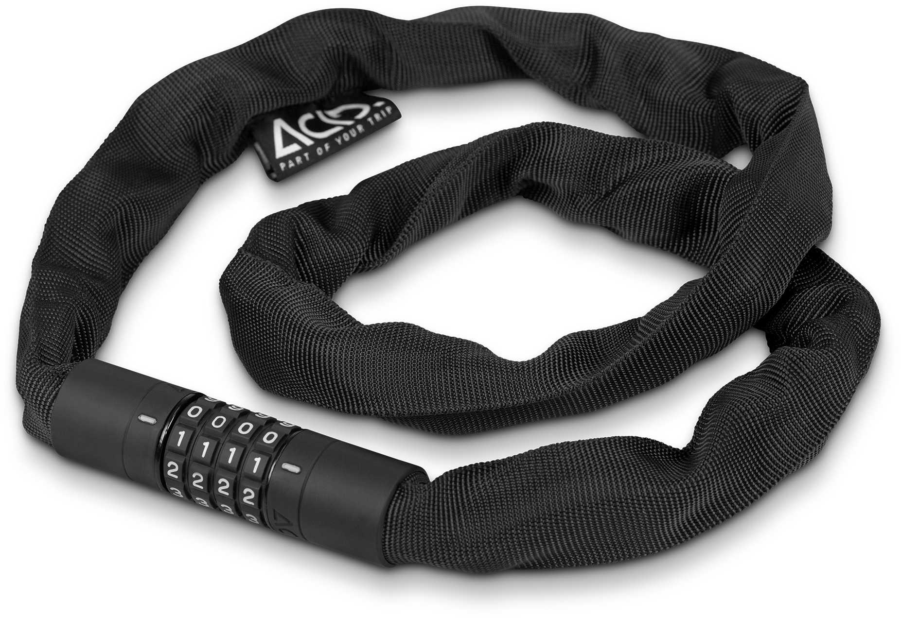 Acid Chain Combination Lock Corvid C100 Black from E-Bikes Direct
