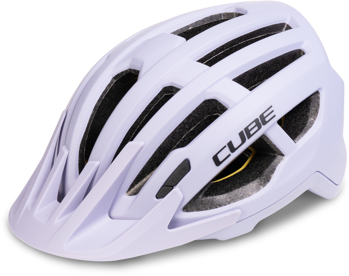 Cube Helmet Offpath Lilac from E-Bikes Direct